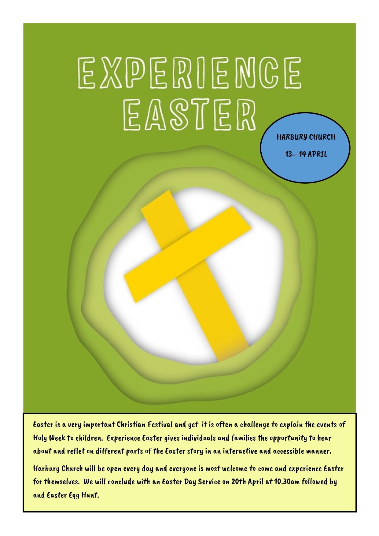 Experience Easter - All Saints Harbury